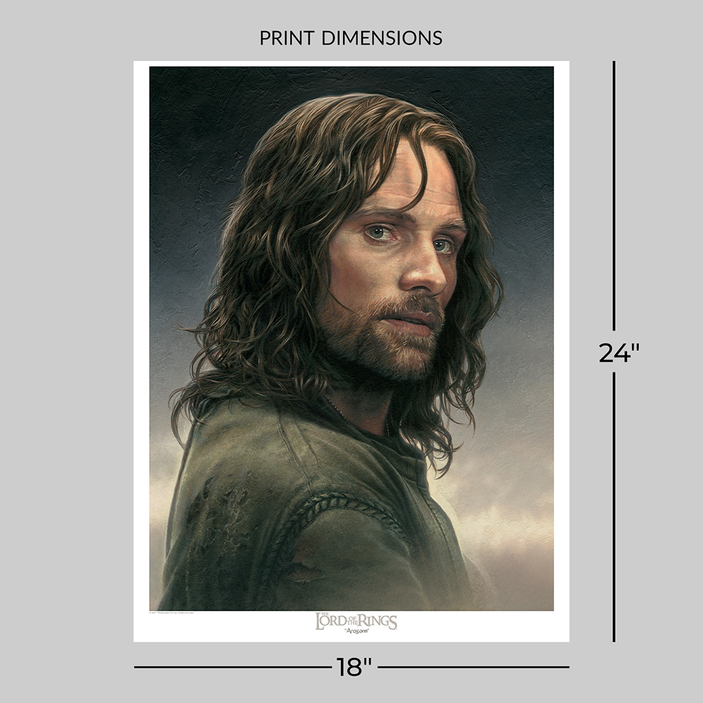 Aragorn Fine Art Print by Jerry Vanderstelt | Sideshow Collectibles
