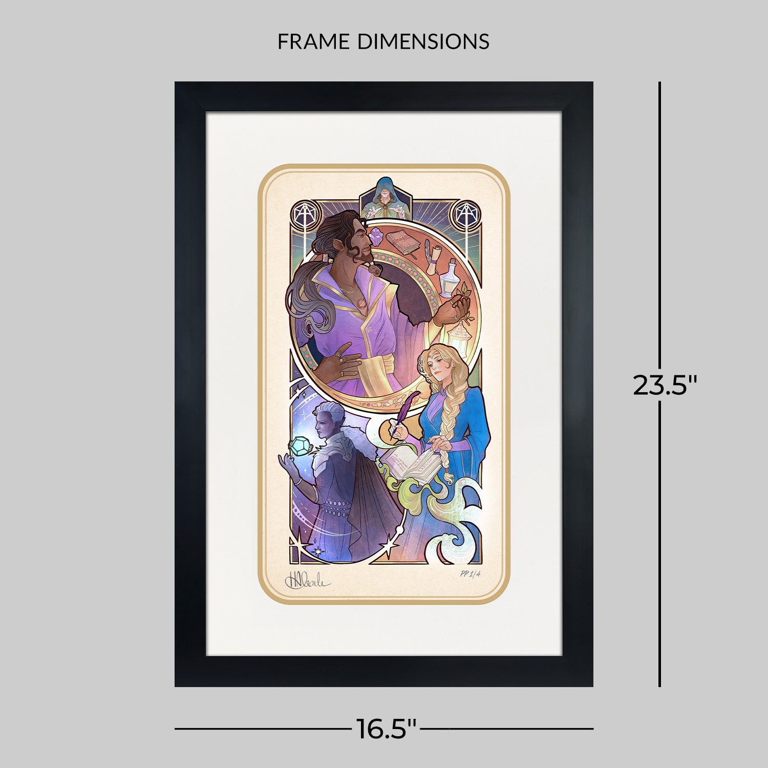 Critical Role 10th Anniversary: Matthew Mercer Fine Art Print by Hannah ...