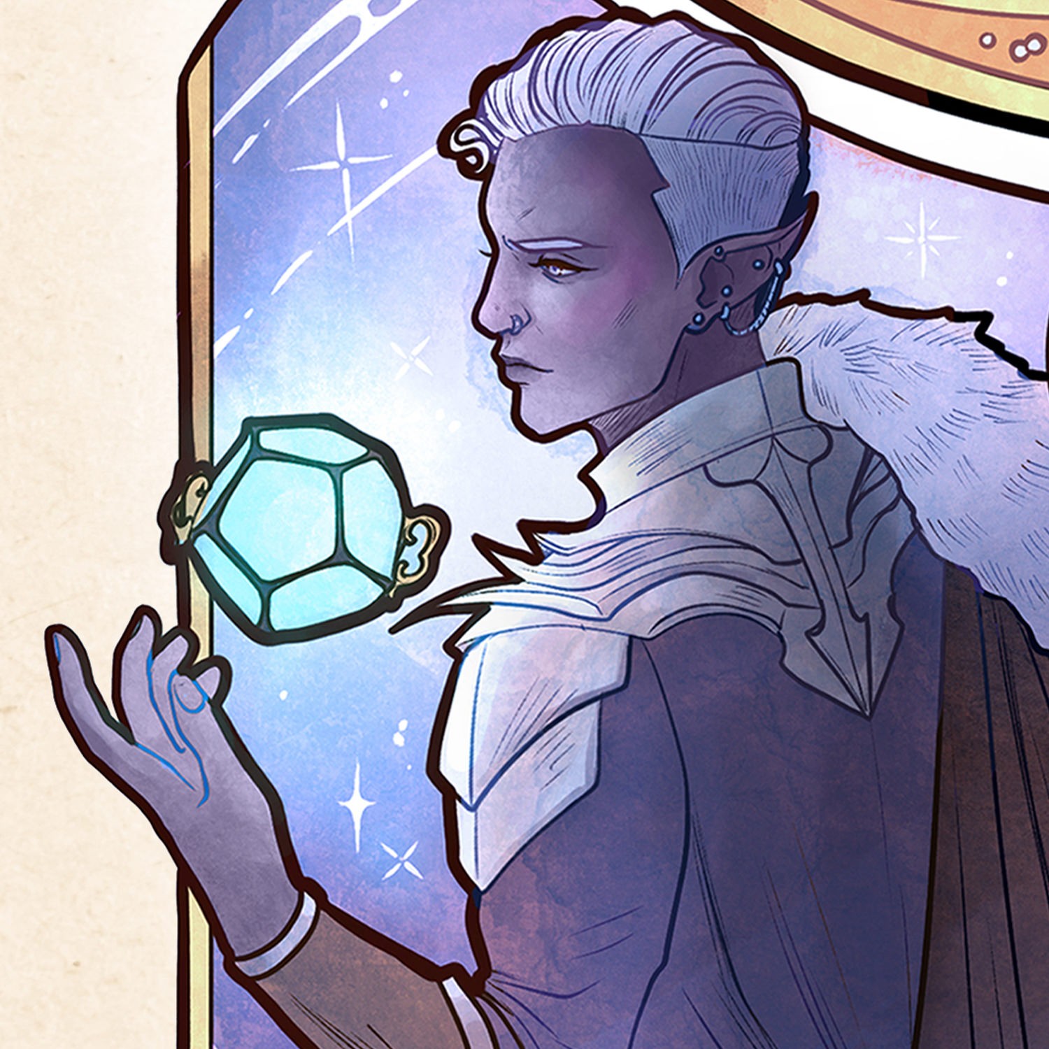 Critical Role 10th Anniversary: Matthew Mercer Fine Art Print by Hannah ...