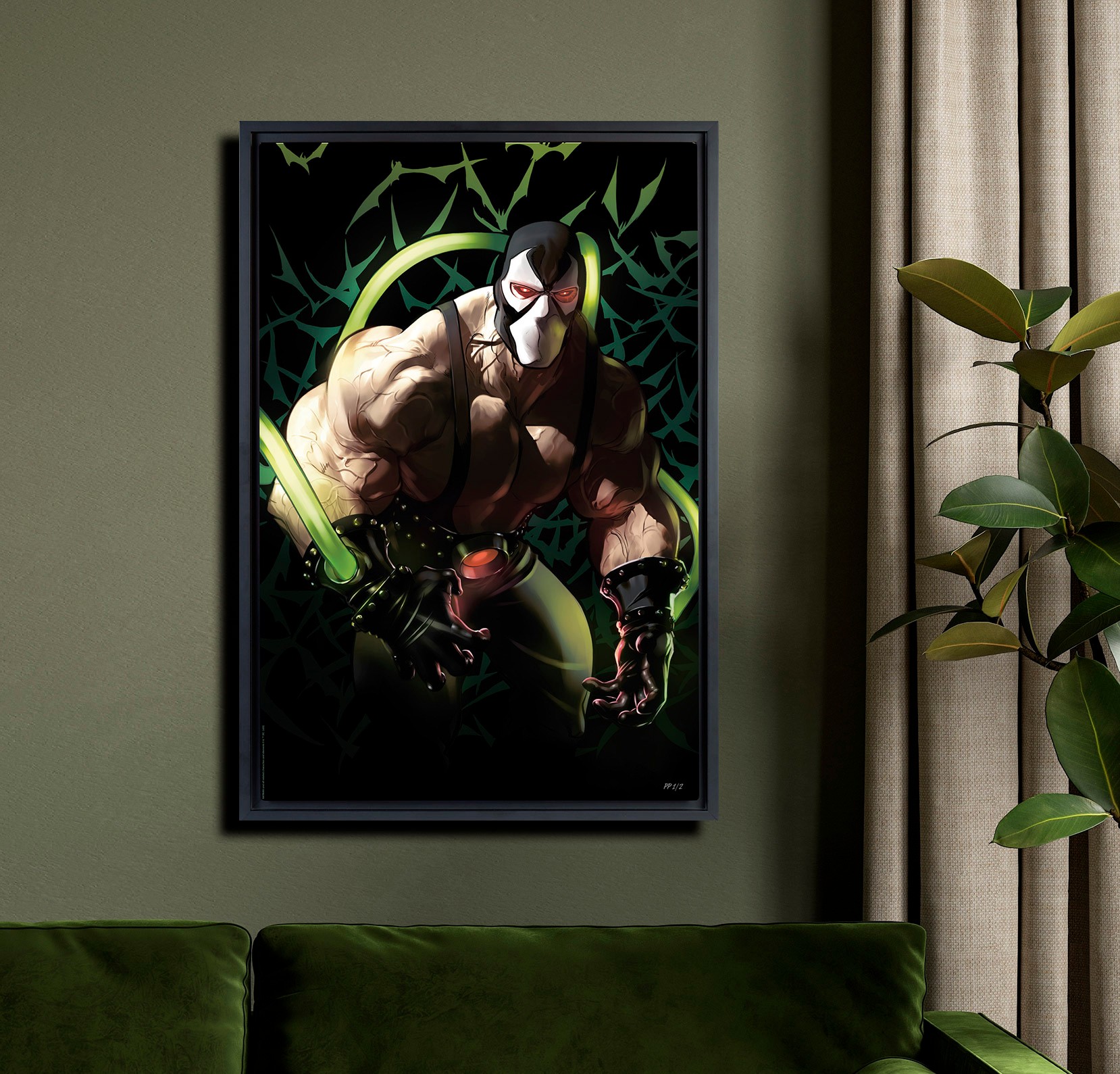 Bane Fine Art Print by Pablo Villalobos | Sideshow Collectibles