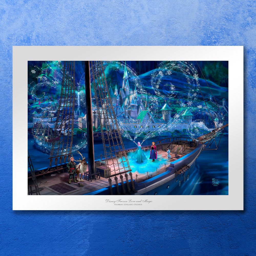 Frozen Love and Magic Art Print by Art Brand Studios | Sideshow ...
