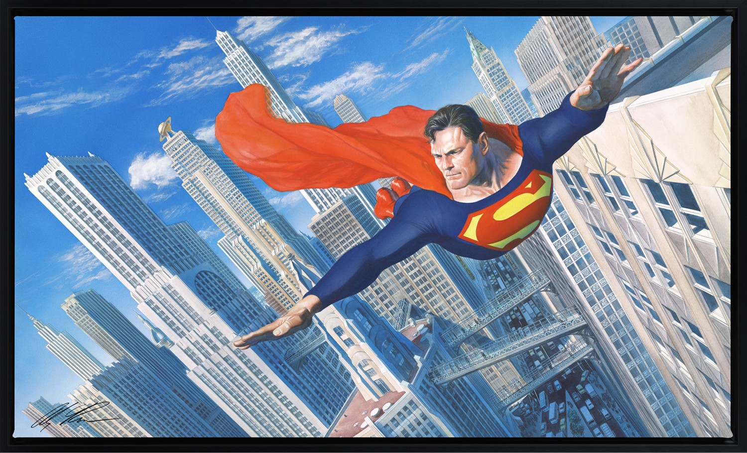 Look up in the Sky Fine Art Print by Alex Ross | Sideshow Collectibles
