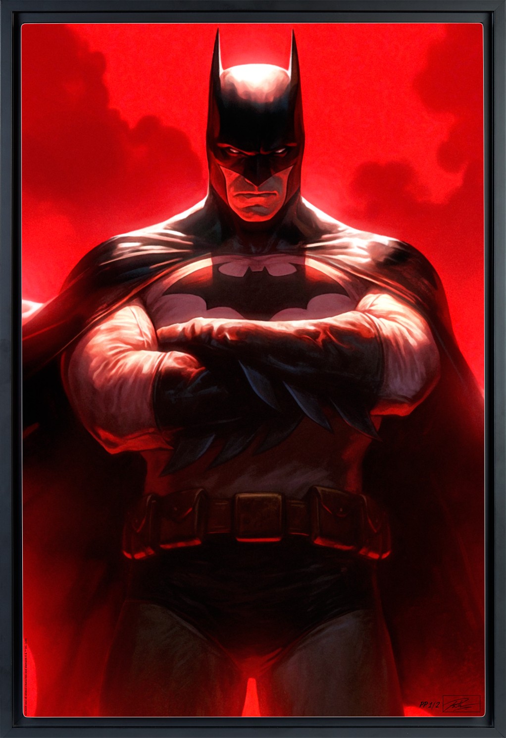Justice League Trinity: Batman™ Fine Art Print by Prabath Wijayantha ...