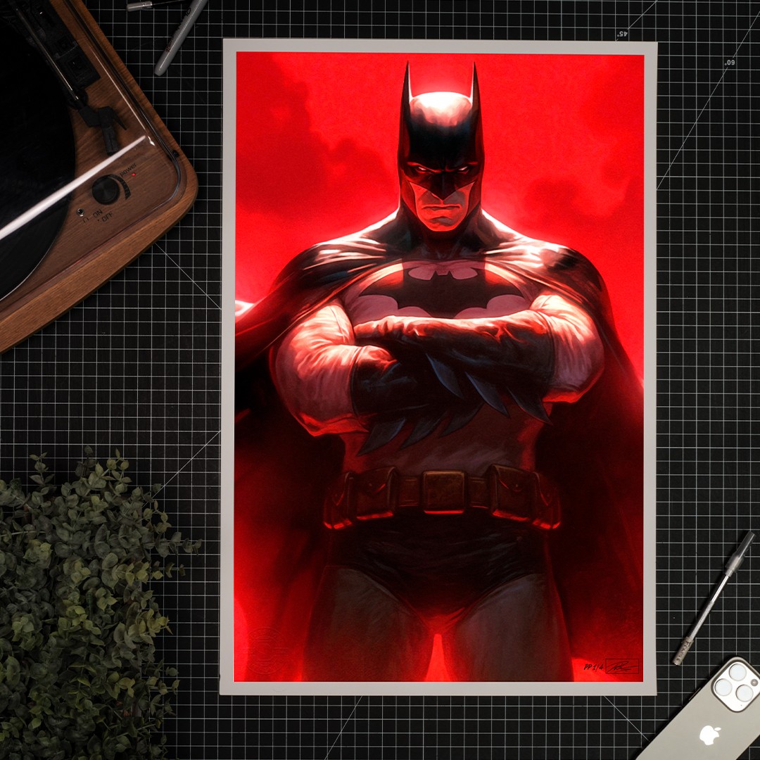 Justice League Trinity: Batman™ Fine Art Print by Prabath Wijayantha ...