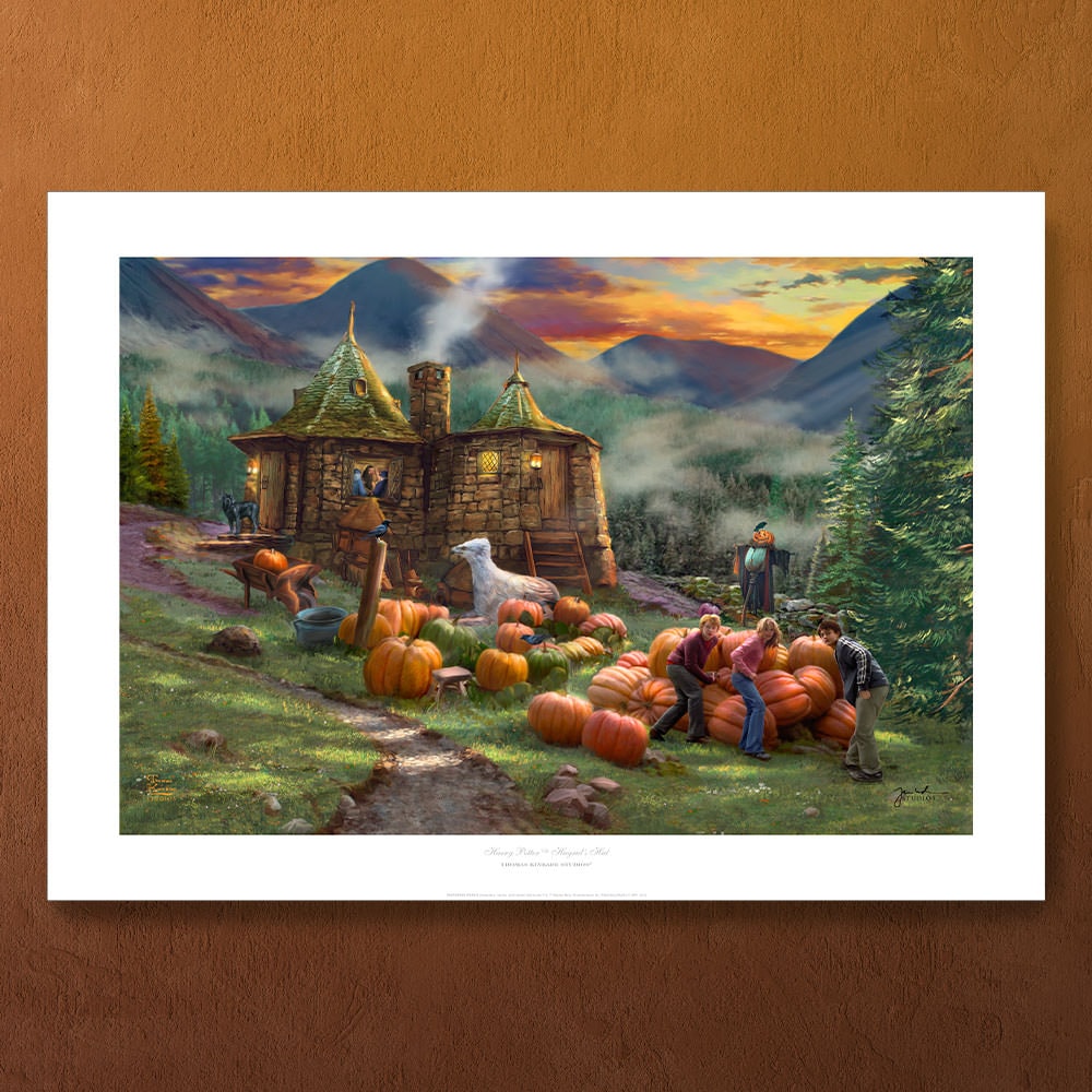 Harry Potter™ Hagrid's Hut Art Print by Art Brand Studios | Sideshow ...
