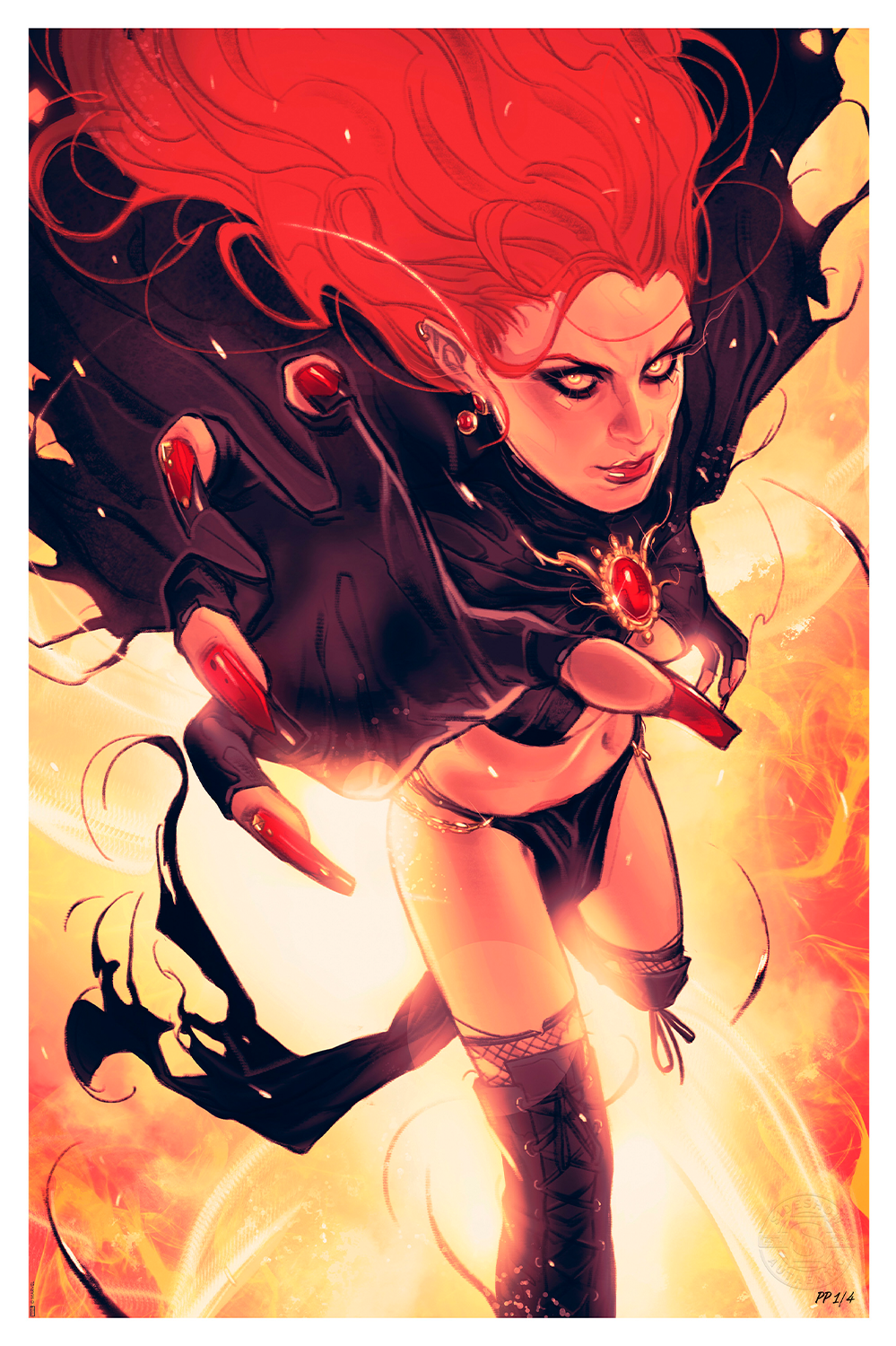 Madelyne Pryor Fine Art Print by Joshua "Sway" Swaby | Sideshow ...