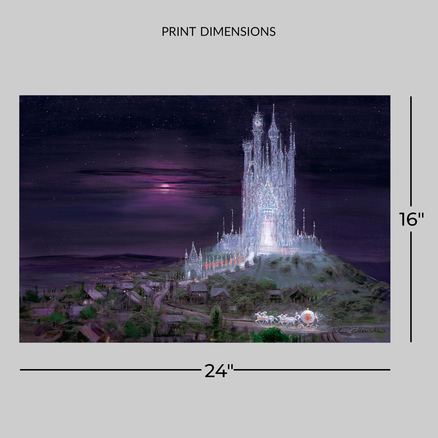 Glass Castle Art Print by Disney Fine Art | Sideshow Collectibles