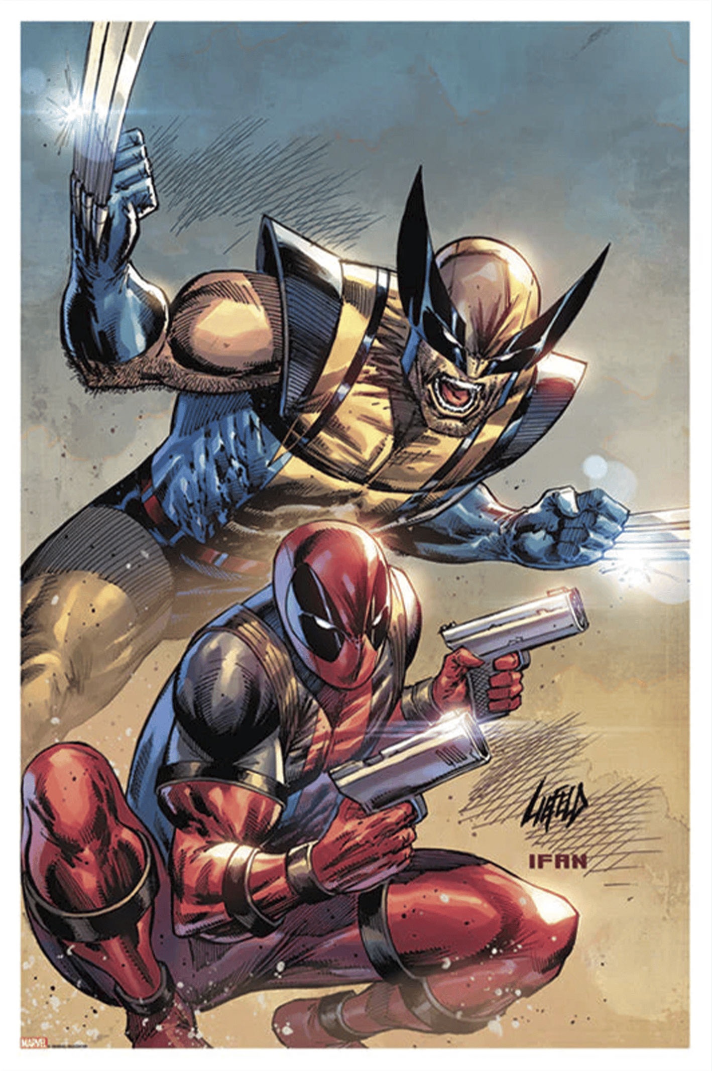 Deadpool: Badder Blood #1 Variant C Art Print by ACME Archives ...
