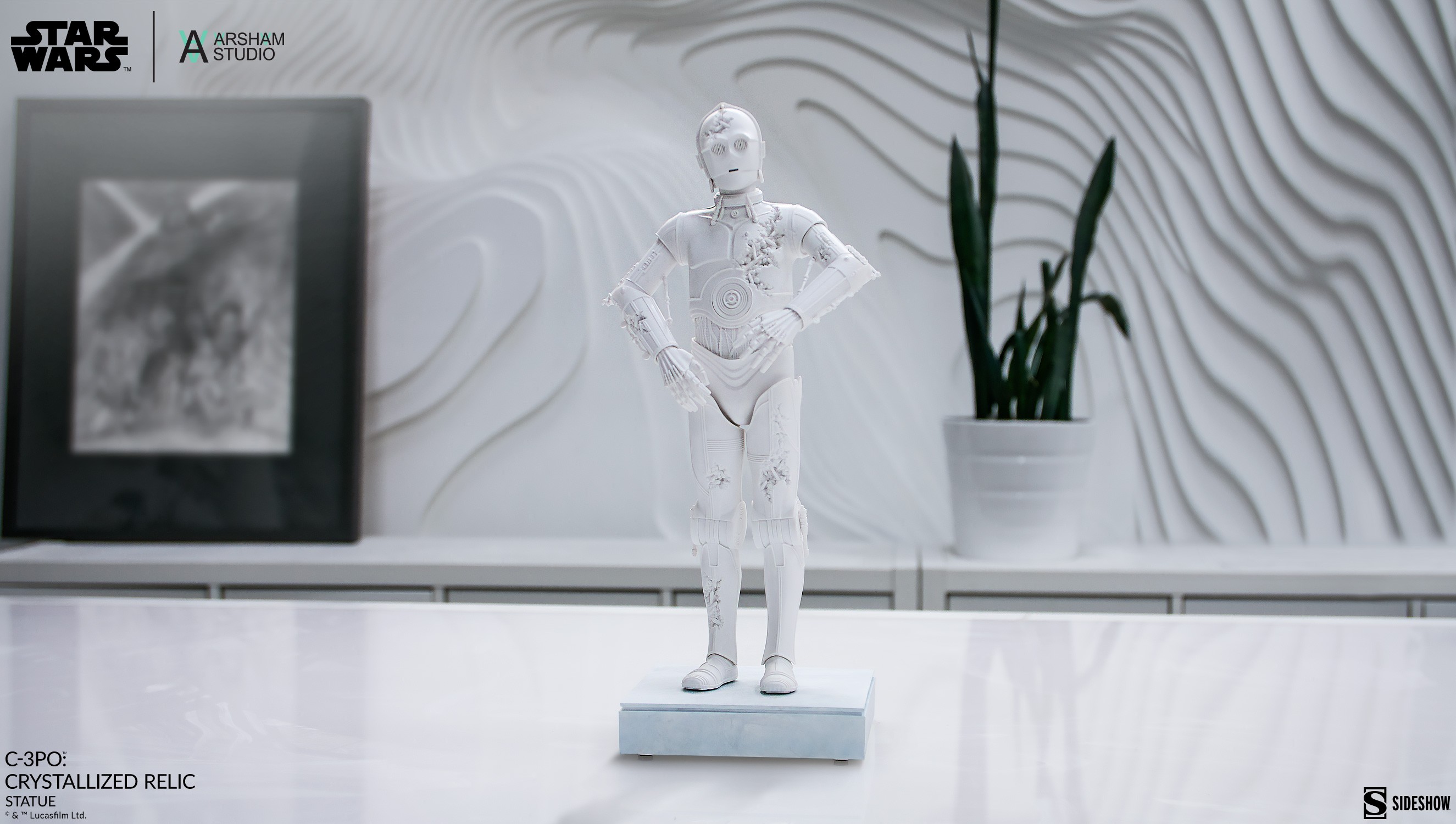 C-3PO™: Crystallized Relic Statue by Sideshow Collectibles | Sideshow ...