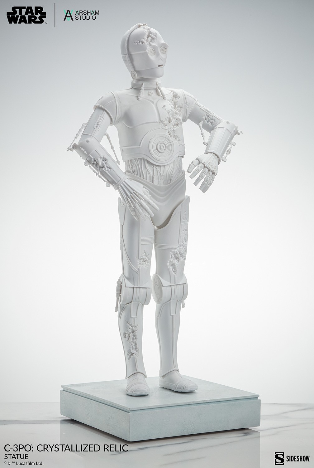 C-3PO™: Crystallized Relic Statue by Sideshow Collectibles | Sideshow ...