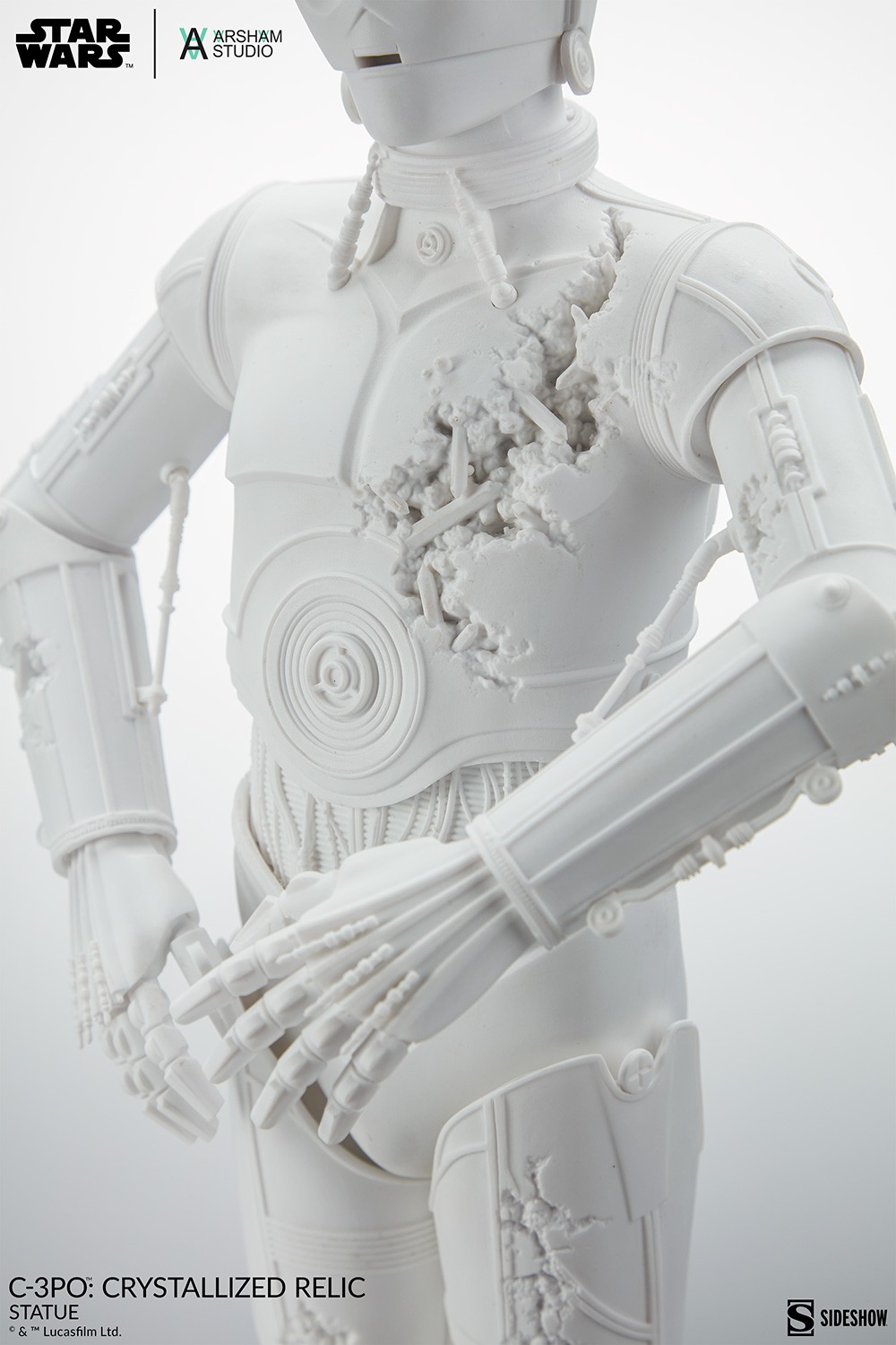 C-3PO™: Crystallized Relic Statue by Sideshow Collectibles | Sideshow ...