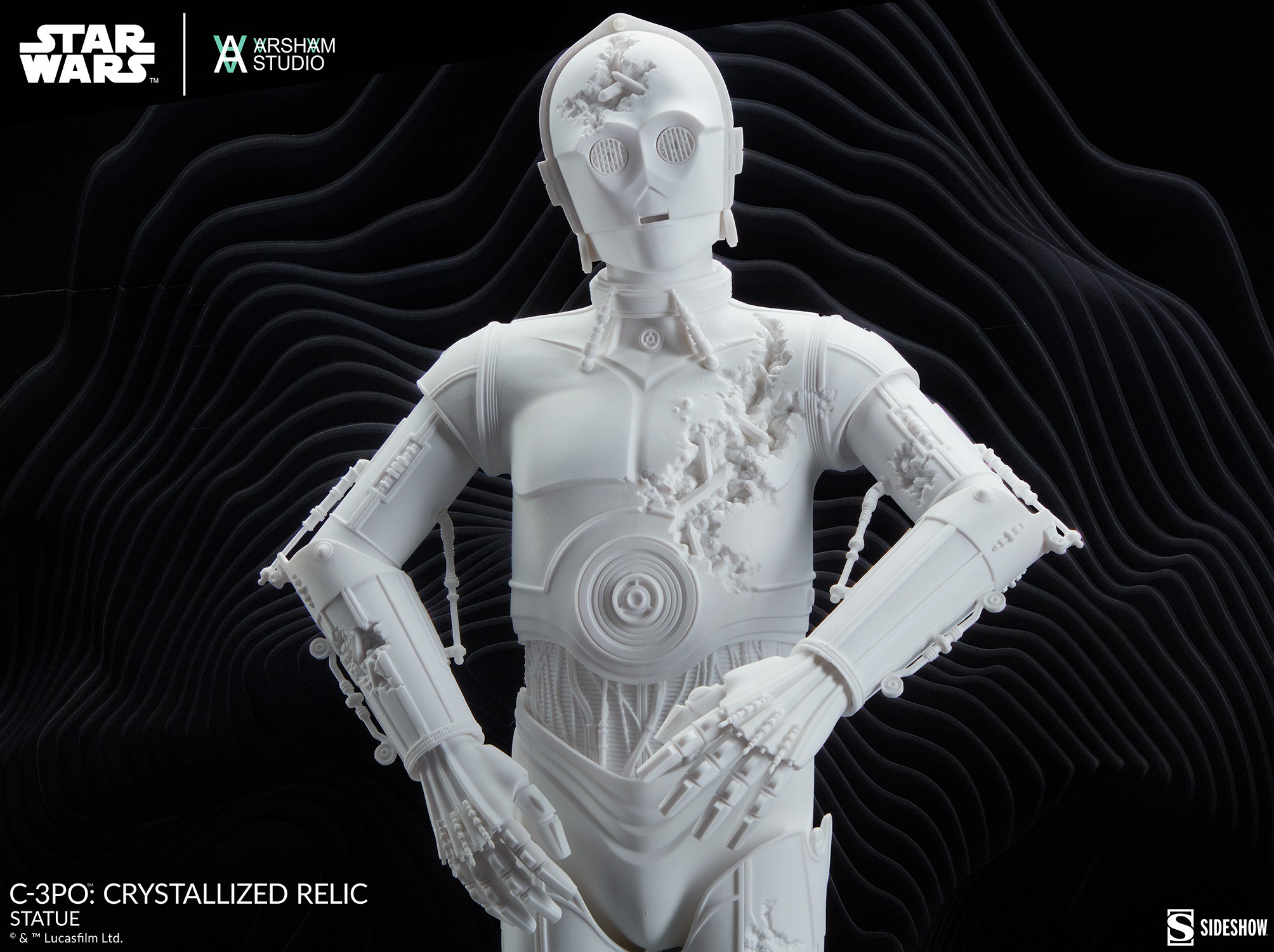 C-3PO™: Crystallized Relic Statue by Sideshow Collectibles | Sideshow ...