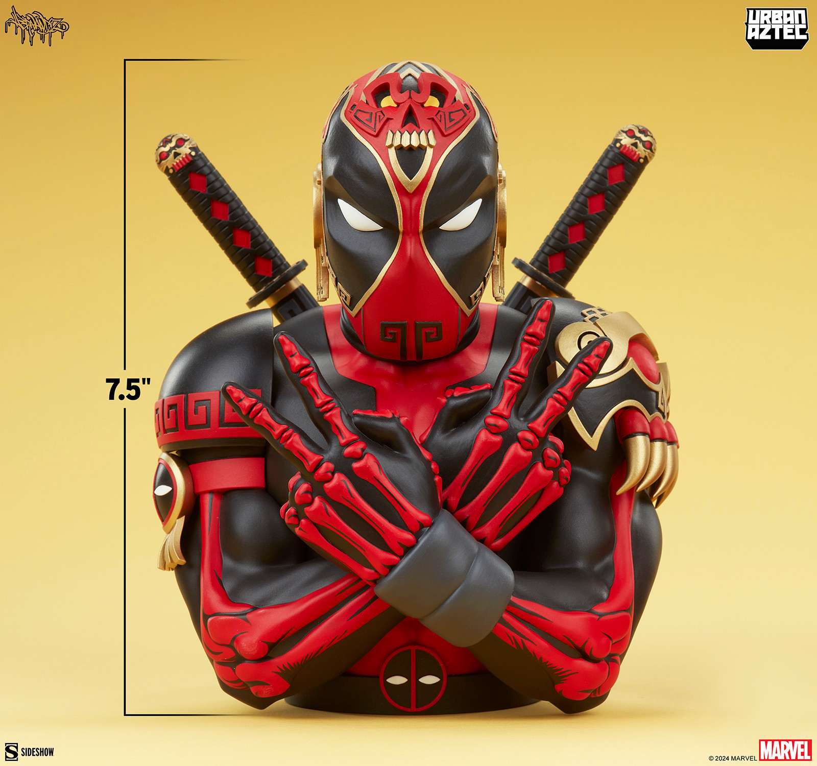 Deadpool Designer Collectible Bust by Sideshow Collectibles | Sideshow ...
