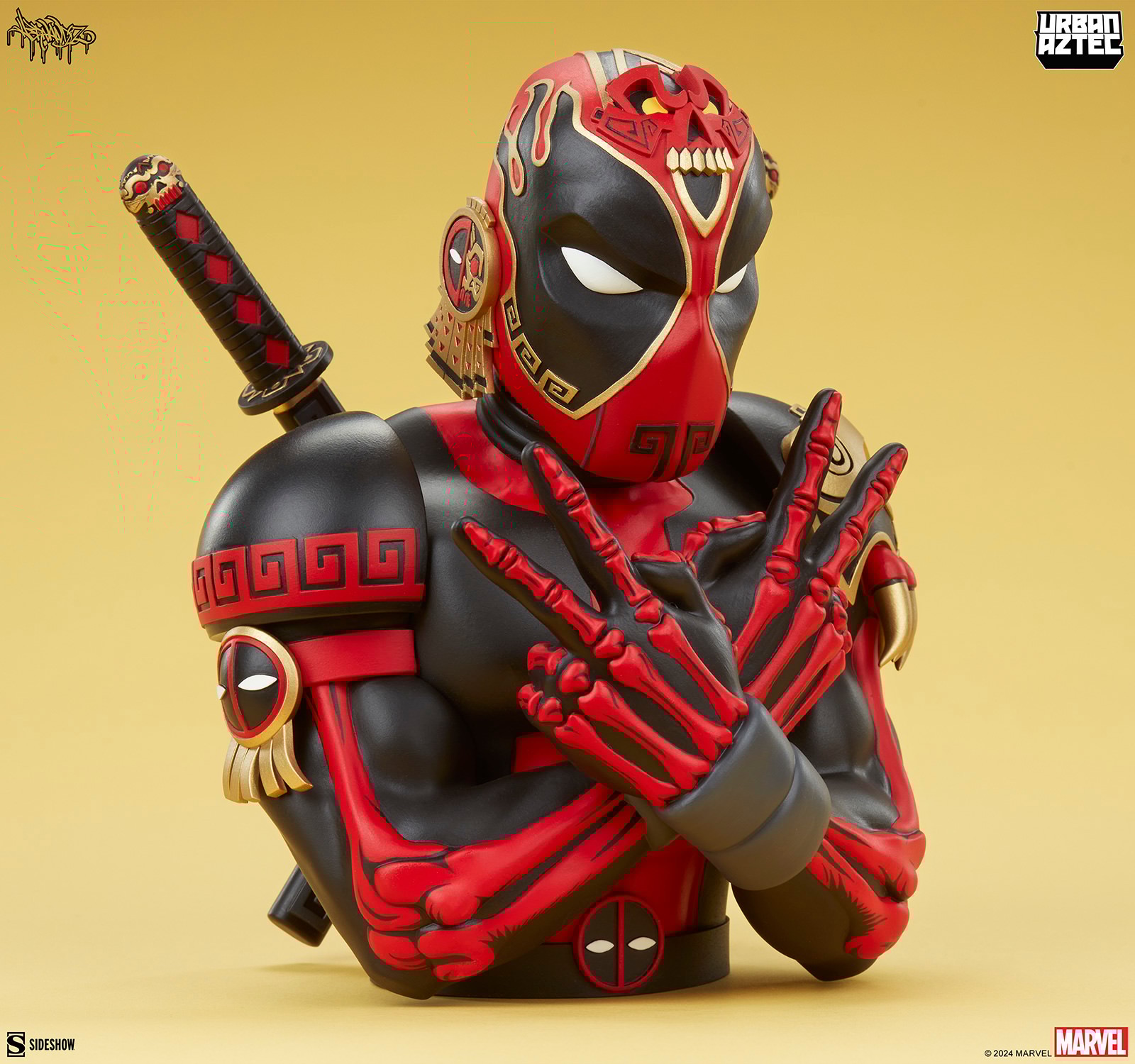 Deadpool Designer Collectible Bust by Sideshow Collectibles | Sideshow ...