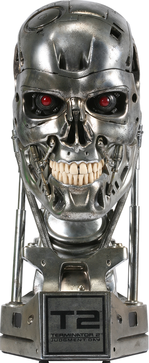 terminator endoskeleton head
