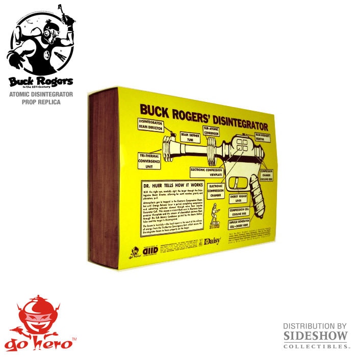 Buck Rogers Atomic Disintegrator by Go Hero | Sideshow Collectibles