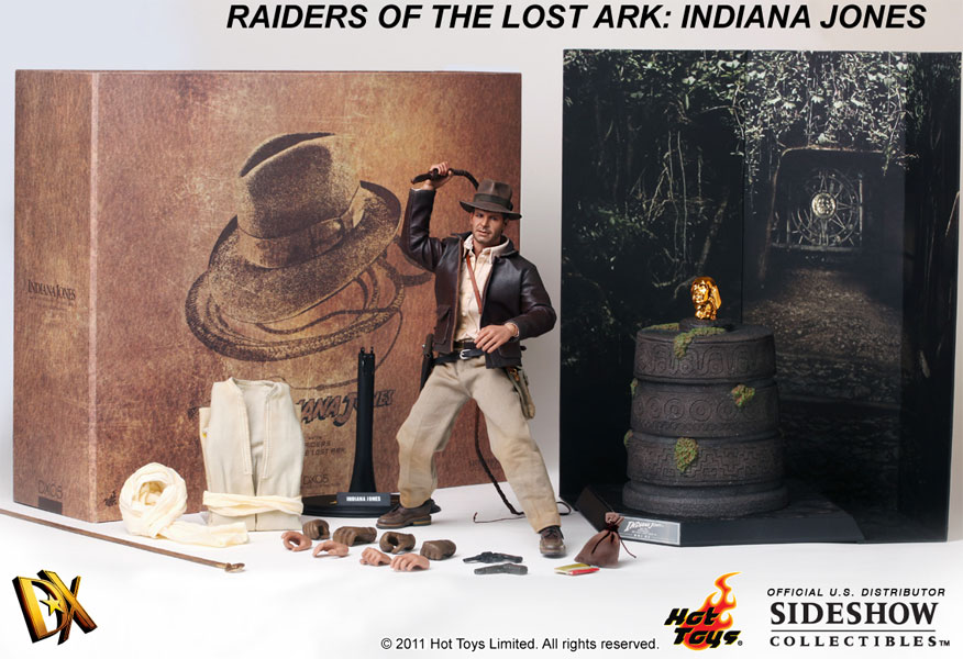 Indiana Jones Indiana Jones - DX Series Sixth Scale Figure by Hot Toys ...
