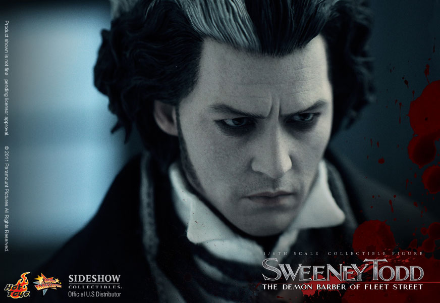 Sweeney Todd Sweeney Todd Sixth Scale Figure by Hot Toys | Sideshow ...