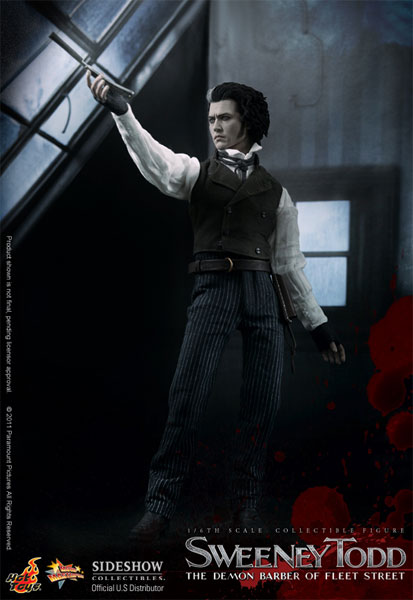 Sweeney Todd Sweeney Todd Sixth Scale Figure by Hot Toys | Sideshow ...