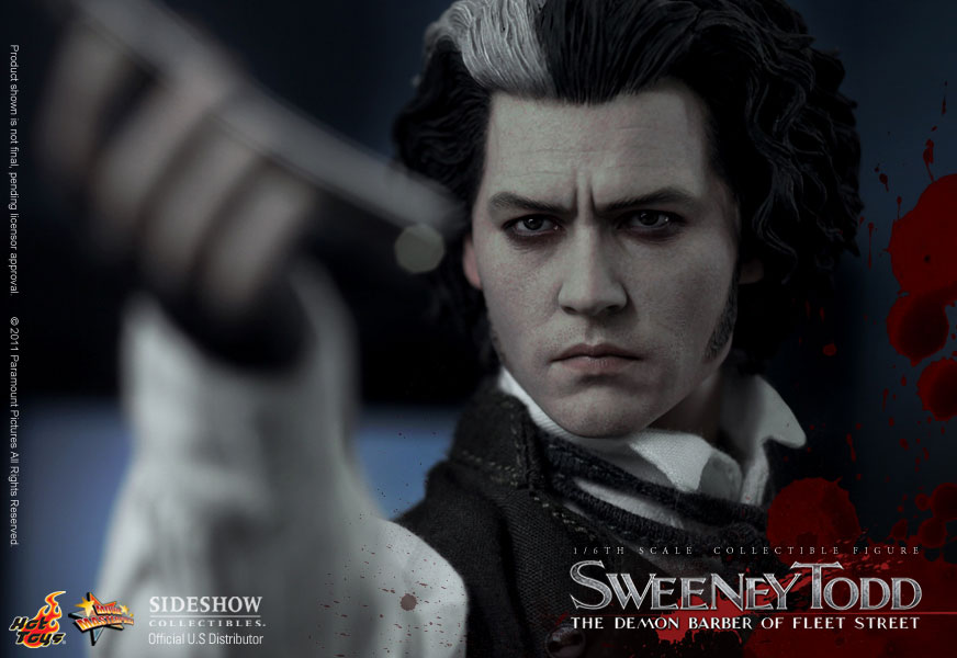 Sweeney Todd Sweeney Todd Sixth Scale Figure by Hot Toys | Sideshow ...