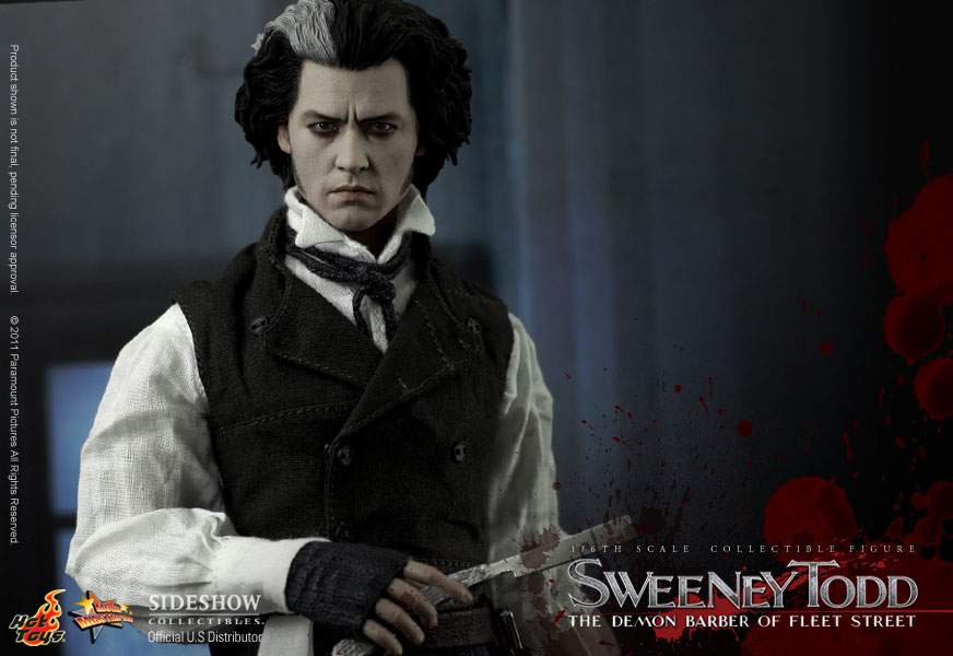 Sweeney Todd Sweeney Todd Sixth Scale Figure by Hot Toys | Sideshow ...