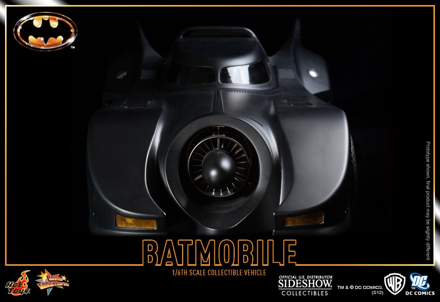 DC Comics Batmobile (1989 Version) Sixth Scale Figure Relate | Sideshow ...