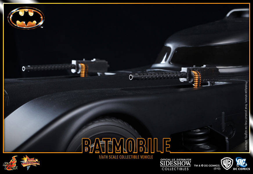 DC Comics Batmobile (1989 Version) Sixth Scale Figure Relate | Sideshow ...