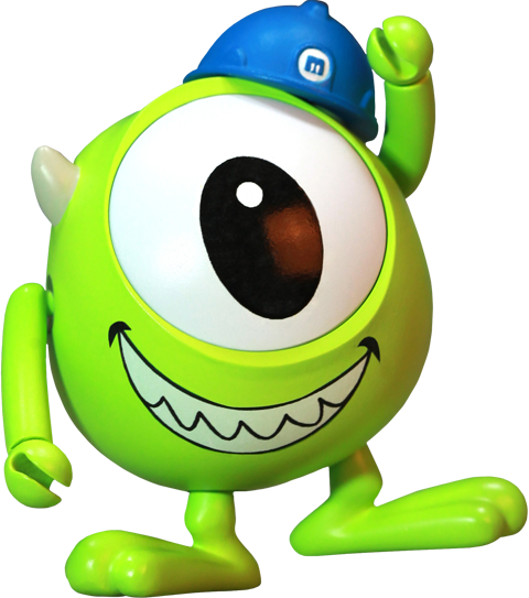 Disney Mike Vinyl Collectible by Hot Toys | Sideshow Collectibles