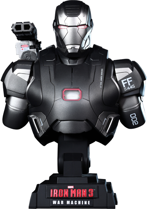 Marvel War Machine Collectible Bust by Hot Toys | Sideshow Marvel War Machine Collectible Bust by Hot Toys | Sideshow