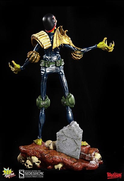 2000 AD Judge Death Statue by Pop Culture Shock | Sideshow Collectibles