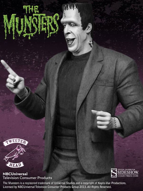 The Munsters Herman Munster Maquette by Tweeterhead | Sideshow Collectibles
