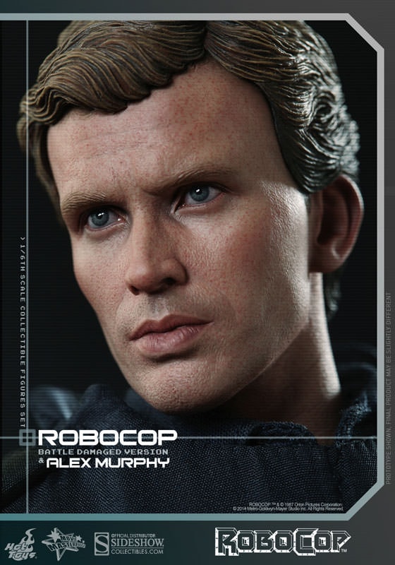 Robocop Robocop Battle Damaged Version & Alex Murphy Sixth S | Sideshow ...
