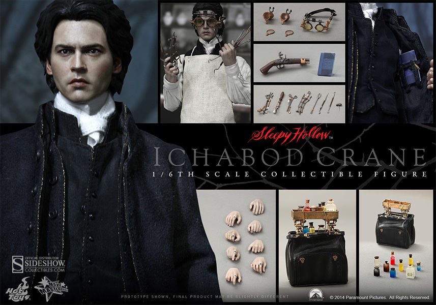 Sleepy Hollow Ichabod Crane Sixth Scale Figure by Hot Toys | Sideshow ...