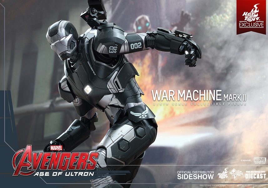 Marvel War Machine Mark II Sixth Scale Figure by Hot Toys | Sideshow ...