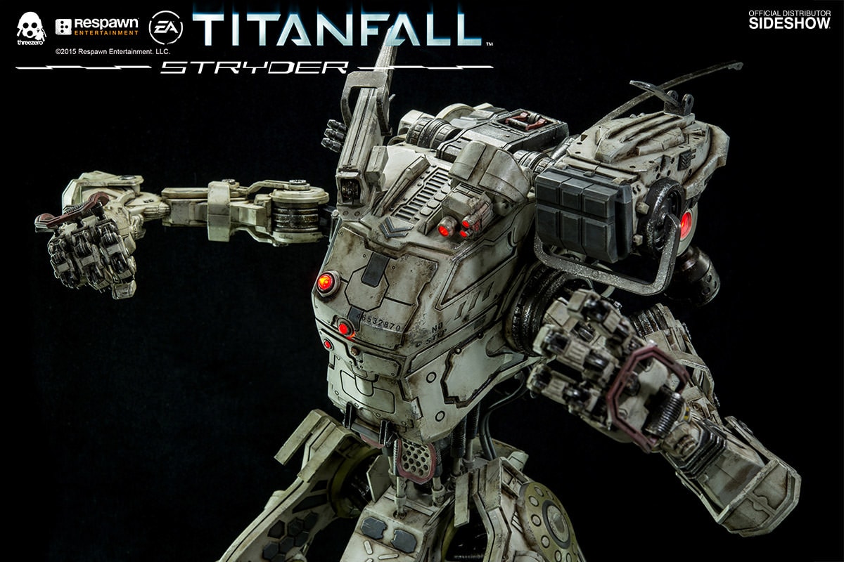 Titanfall IMC Stryder Collectible Figure by Threezero | Sideshow ...