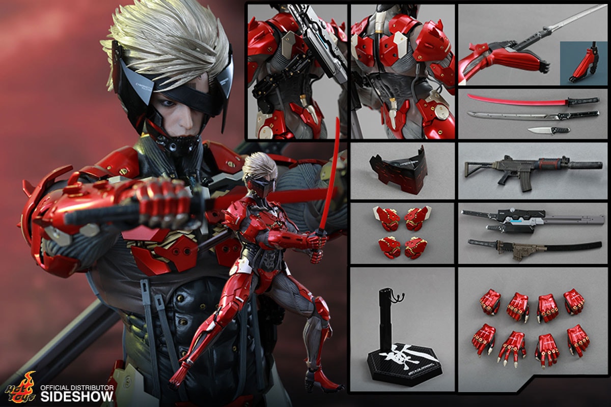 Metal Gear Raiden Inferno Armor Version Sixth Scale Figure b | Sideshow ...