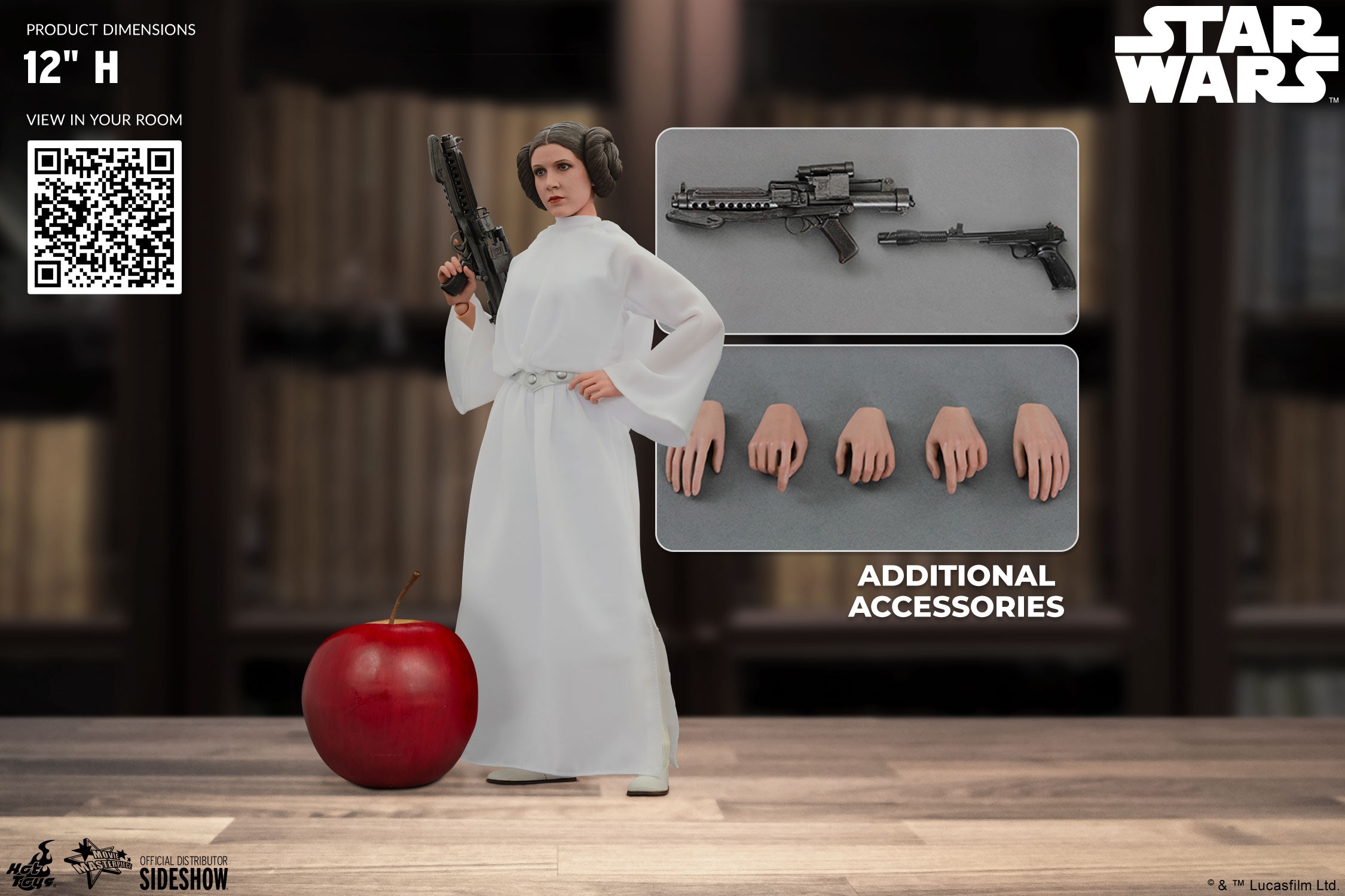 Star Wars Princess Leia Sixth Scale Figure by Hot Toys | Sideshow ...