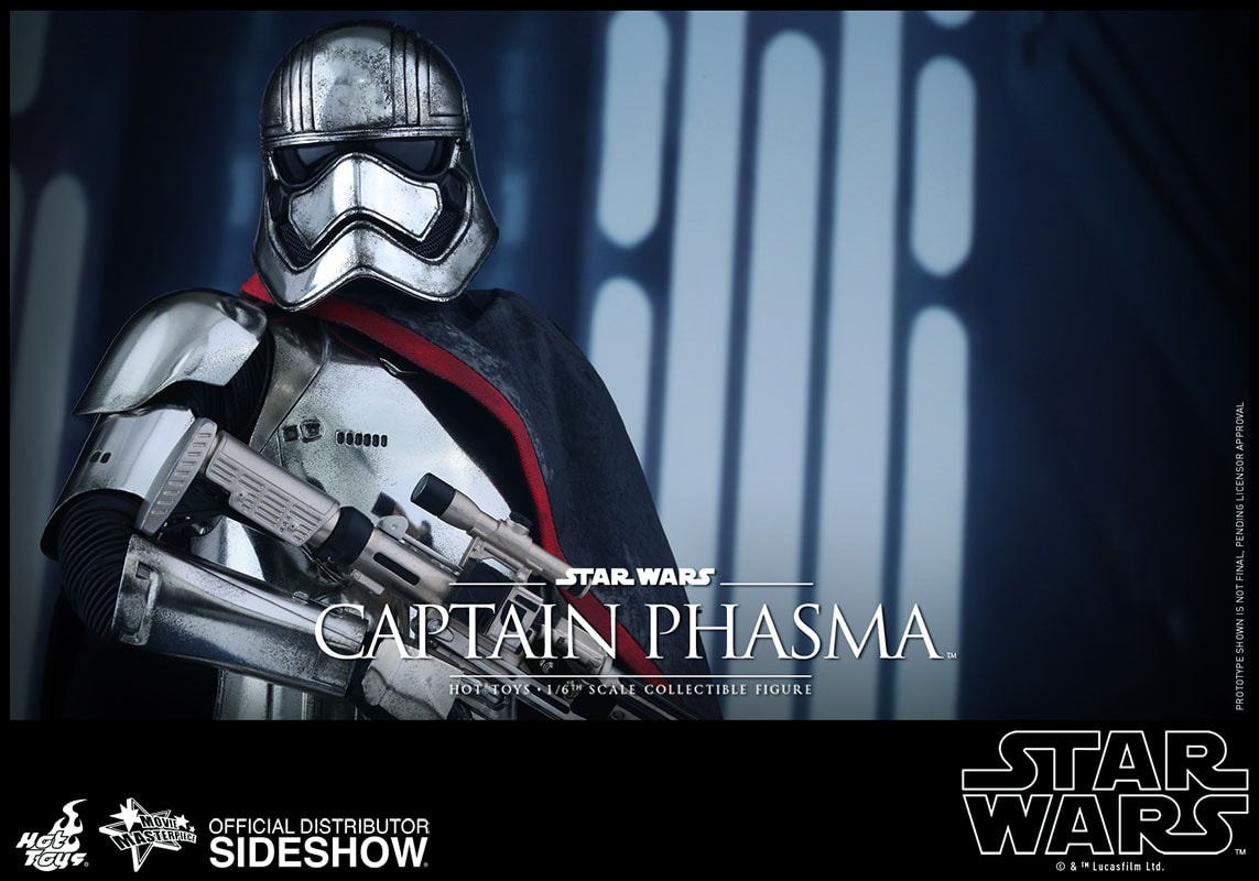 Star Wars Captain Phasma Sixth Scale Figure by Hot Toys | Sideshow ...