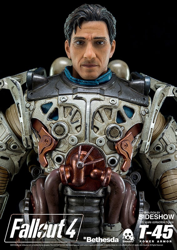 Fallout 4 T-45 Sixth Scale Figure by Threezero | Sideshow Collectibles