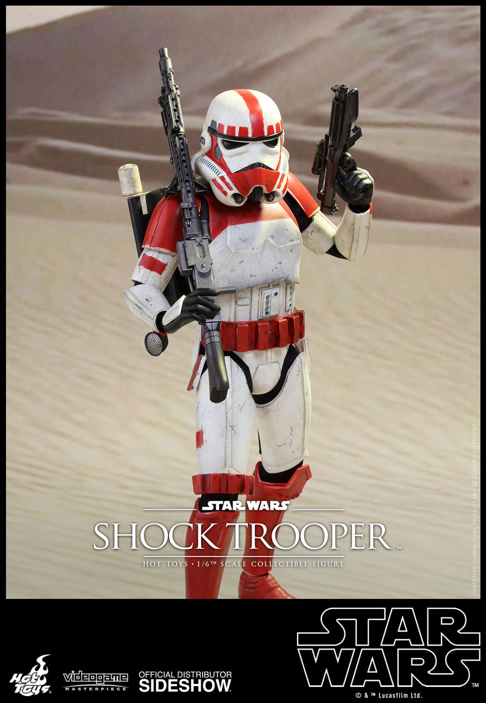Star Wars Shock Trooper Sixth Scale Figure by Hot Toys | Sideshow ...