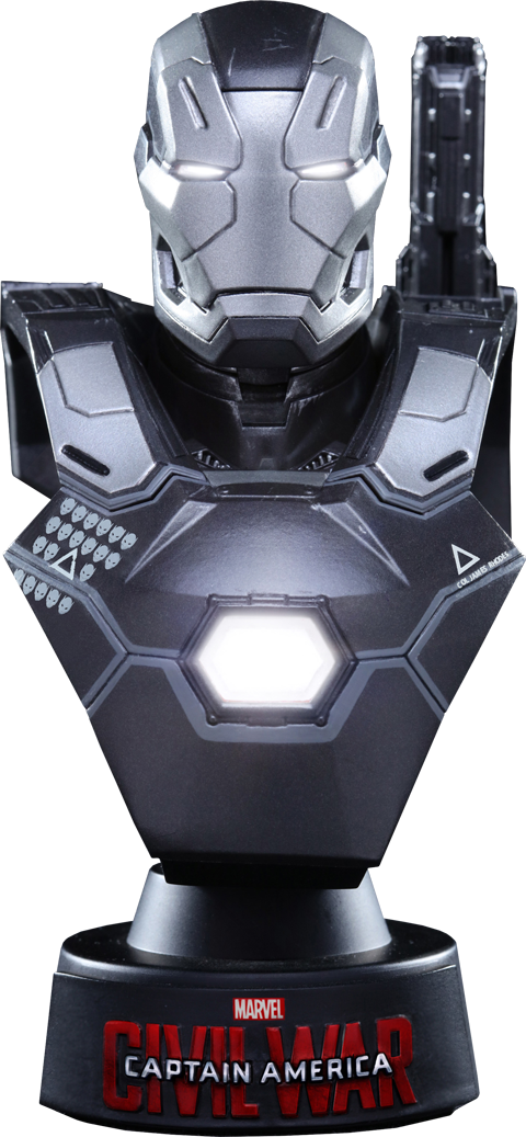 Marvel War Machine Mark III Collectible Bust by Hot Toys | Sideshow ...