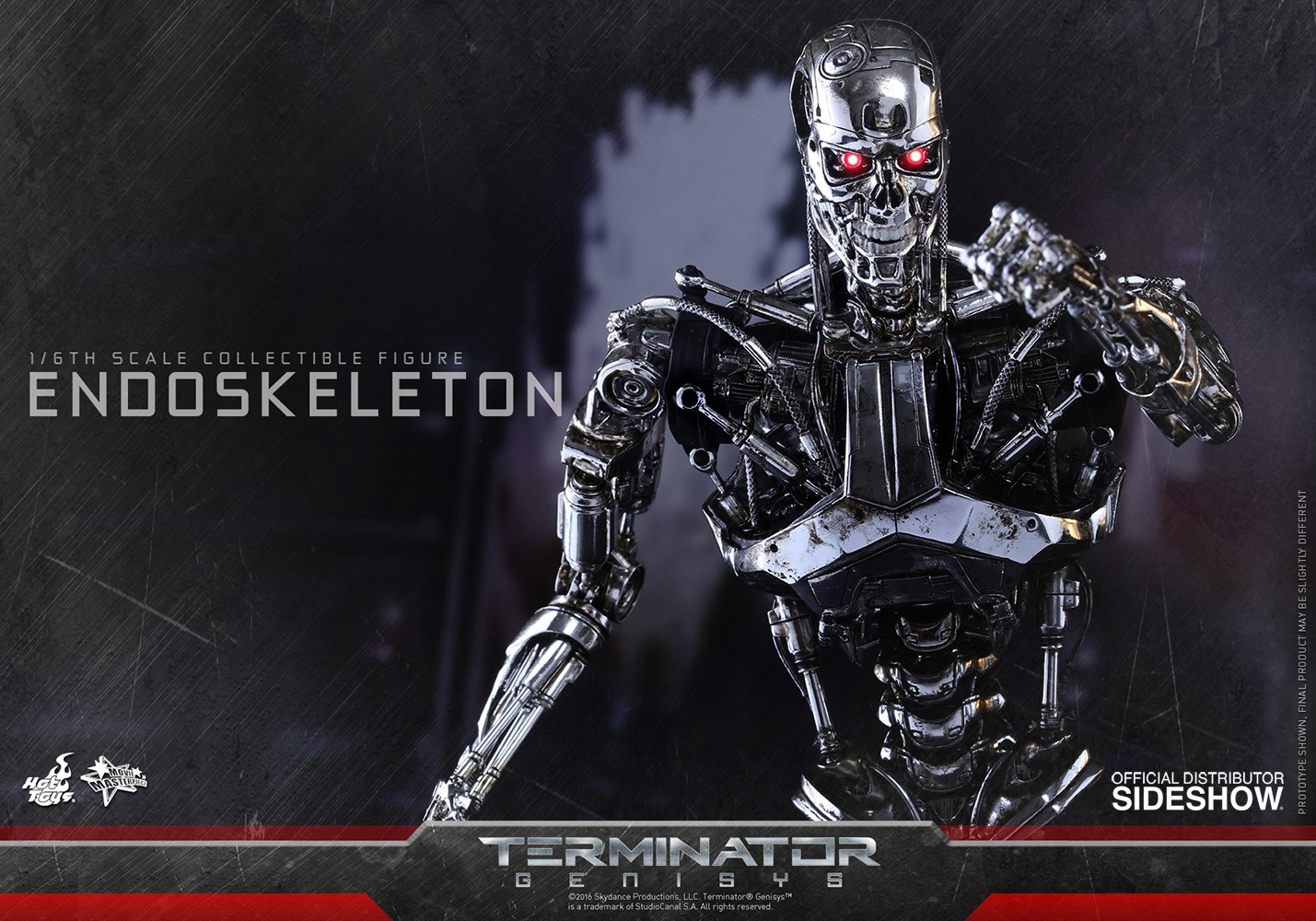 Terminator Endoskeleton Sixth Scale Figure by Hot Toys | Sideshow ...