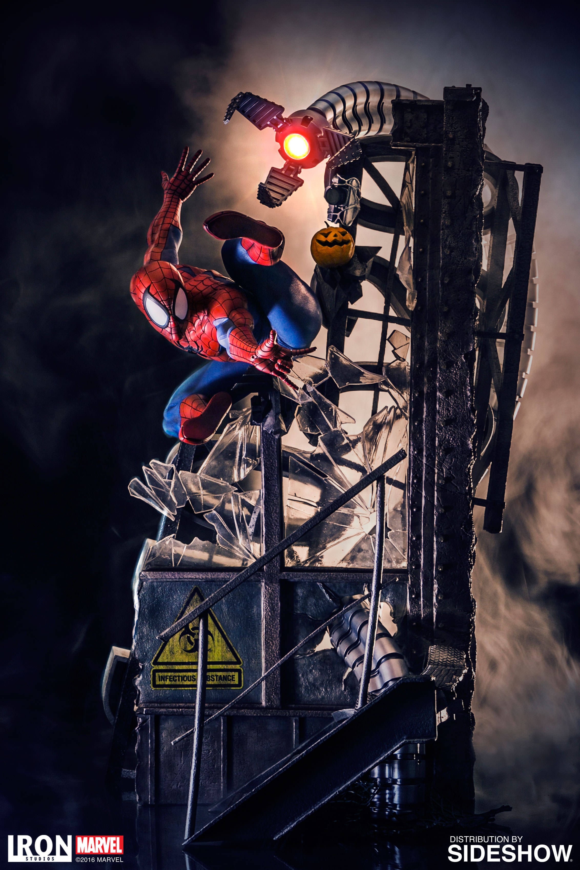 Marvel Spider-Man Polystone Statue by Iron Studios | Sideshow Collectibles