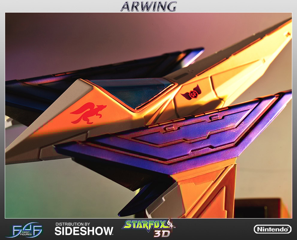 Nintendo Star Fox Arwing Statue by First 4 Figures | Sideshow Collectibles