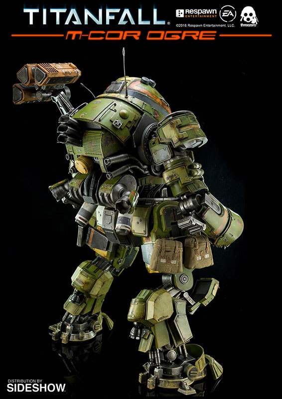 Titanfall M-COR Ogre Collectible Figure by Threezero | Sideshow ...