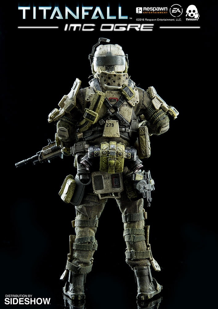 Titanfall IMC Ogre Collectible Figure by Threezero | Sideshow Collectibles