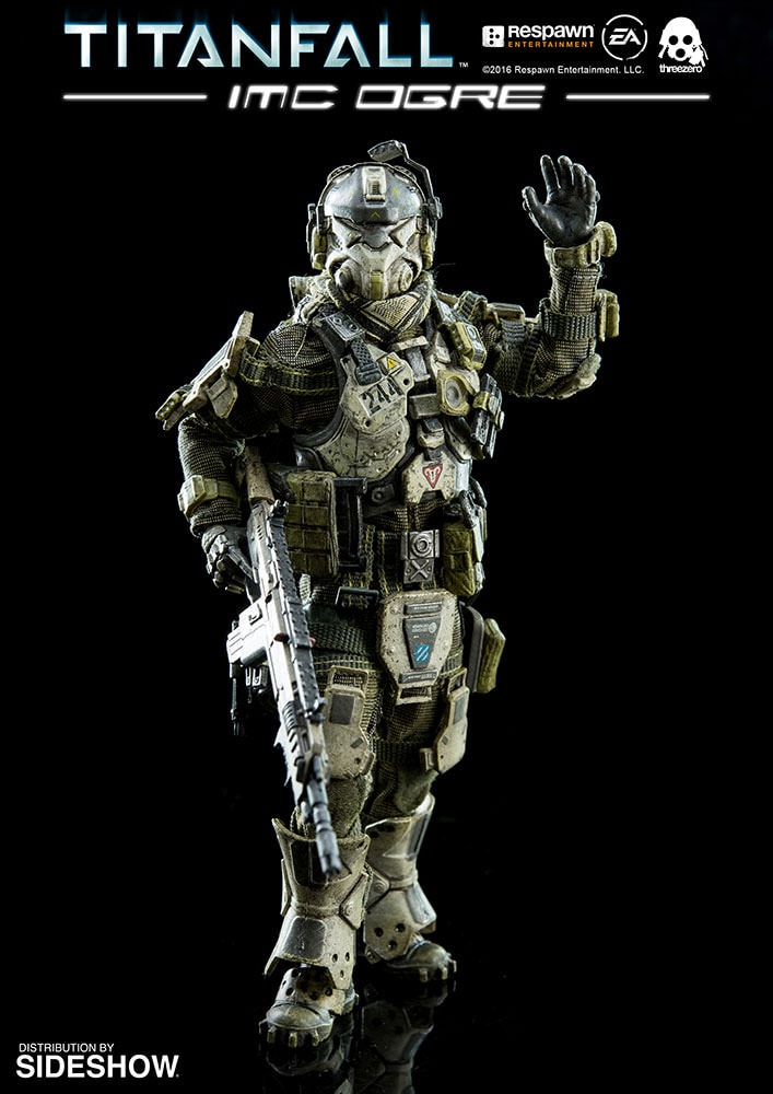 Titanfall IMC Ogre Collectible Figure by Threezero | Sideshow Collectibles