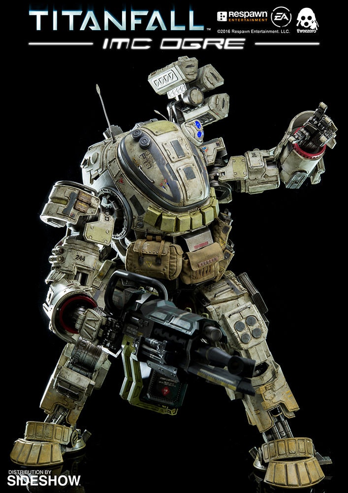 Titanfall IMC Ogre Collectible Figure by Threezero | Sideshow Collectibles