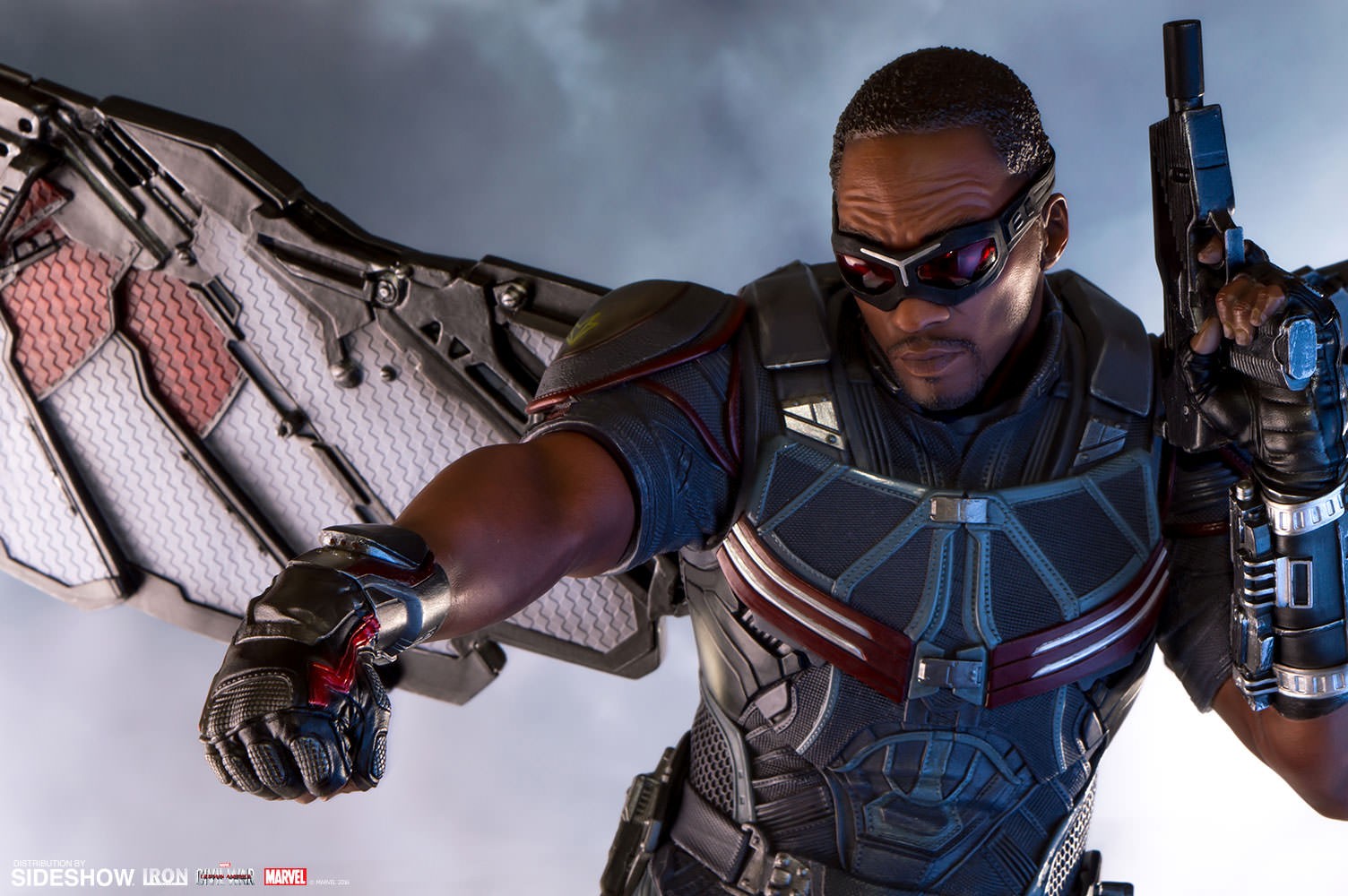Marvel Falcon Polystone Statue by Iron Studios | Sideshow Collectibles