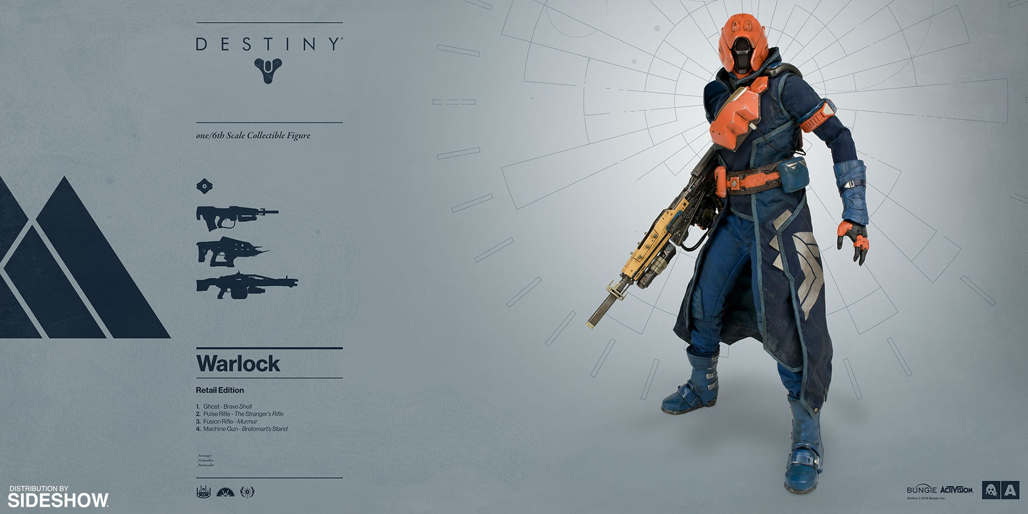 Destiny Warlock Sixth Scale Figure by ThreeA Toys | Sideshow Collectibles